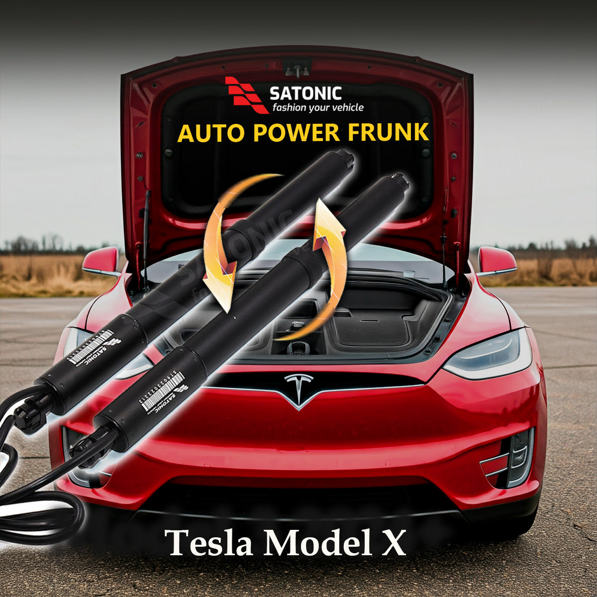 Tesla Model X Auto Power Frunk Upgrade | SATONIC V6s in Action! 🚀