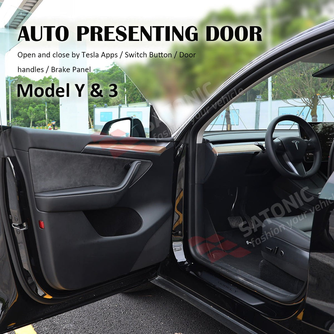 Tesla Model 3 & Y: Discover Auto-Presenting Hands-Free Doors!